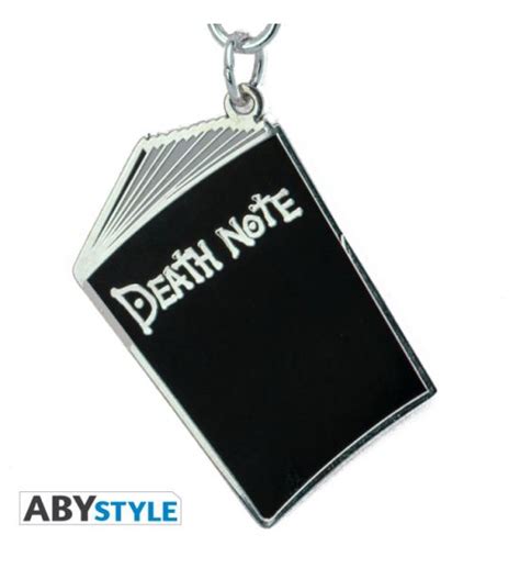 Death Note Death Note Metal Keychain Merchoid Australia