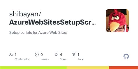 Github Shibayan Azurewebsitessetupscripts Setup Scripts For Azure Web Sites