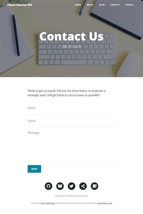 Clean Starter Kit Our Umbraco
