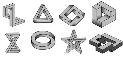 Download Optical Illusion Impossible Objects Impossible Shapes Royalty Free Stock