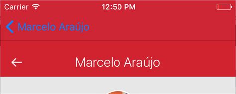 Ios Double Navigation Bar Objective C Stack Overflow