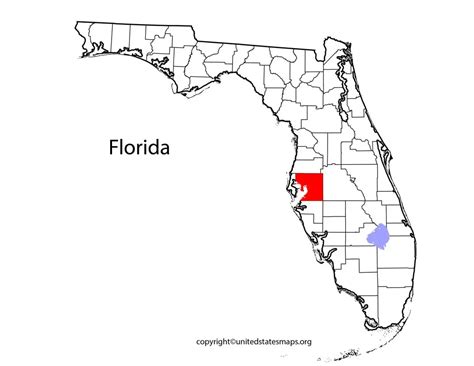 Florida County Map Map Of Florida Counties And Cities