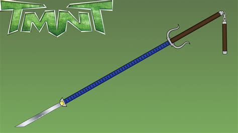 My Version Of The Tmnt Combination Weapon Youtube