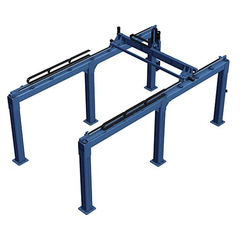 large 3 axis gantry robot with frame belt rack vention