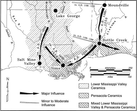 Spread Of Shell Tempered Pottery Across The North Central Part Of The