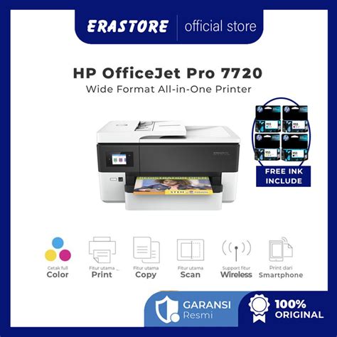 Jual HP OfficeJet Pro 7720 Wide Format All-in-One Printer (Y0S18A ...