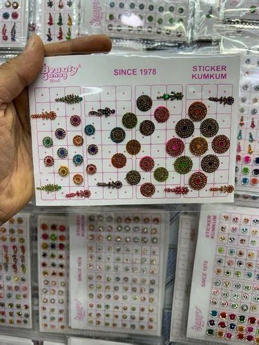 Velvet Multicolor Round Fancy Bindi At ₹ 30dozen In Mumbai Id