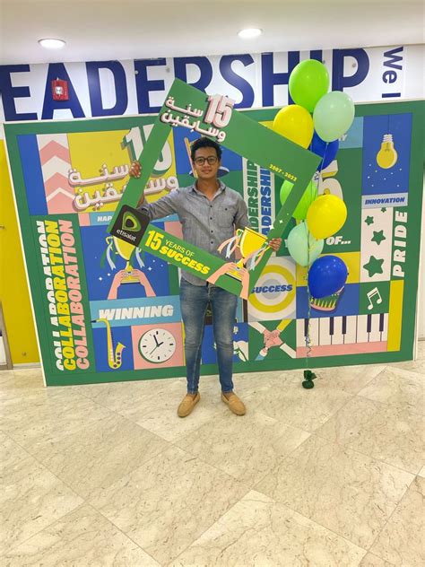 ahmed abo elfadl on linkedin 15yearsofetisalat اتصالات اختيارك الاول اتصالات اختياراك الاول