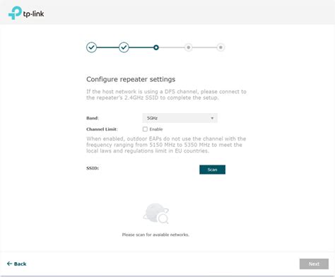 How To Configure The Eap610 Outdoor In Repeater Mode Tp Link