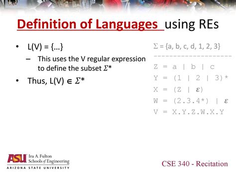 Cse 340 Recitation Week 3 Sept 1st 7th Regular Expressions Ppt
