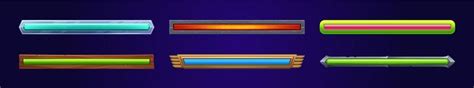 Game Progress Bar Vector Art Icons And Graphics For Free Download