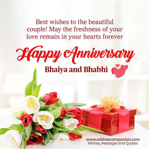Wedding Anniversary Wishes For Bhaiya And Bhabhi Wishes Companion