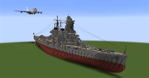 Ijn Haruna Kongo Class Battleship 1945 Wt Minecraft Map