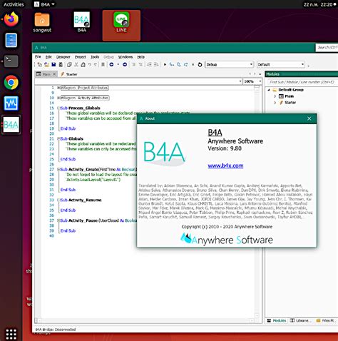 Run B4a In Ubuntu 1904 B4x Programming Forum