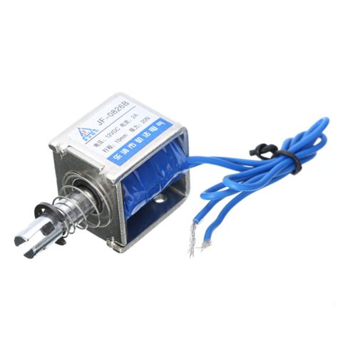 probots 1683 12v solenoid 8kg push pull linear actuator motor electromagnet buy online buy