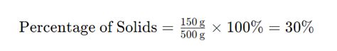 Percent Solids In Slurry Calculator Calculator Doc