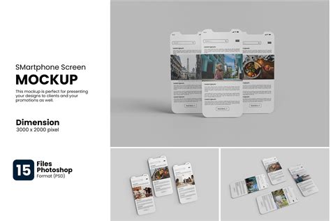 Phone Screen Ui App Mockup Graphic By Bimockups · Creative Fabrica