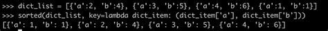 Python 딕셔너리dict 리스트 정렬 하기sort