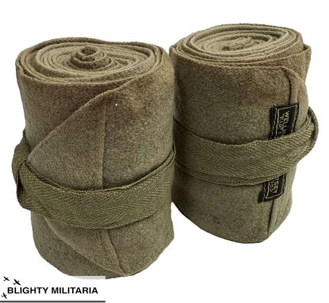 Puttees Leg Wraps Wwi British And Us Army Puttees Wool Leg Wraps Repro