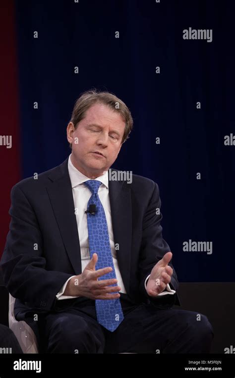 White House Lawyer Don Mcgahn Made A Rare Public Speaking Appearance At The 2018 Conservative