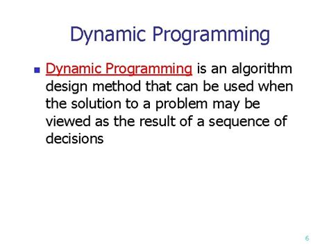 Chapter 7 Dynamic Programming 1 Fibonacci Sequence 1