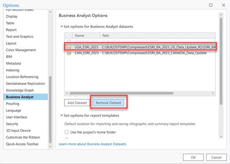 Action Required Before You Set Up The U S Release Dataset In Business Analyst Pro