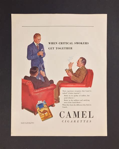 Camel Cigarettes Ads 2022