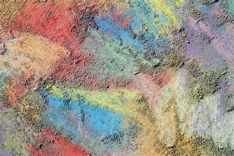 Colorful Textured Chalk Background Stock Illustration By ©christinlola