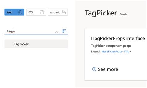Website Better Search Result For TagPicker Issue Microsoft Fluentui GitHub