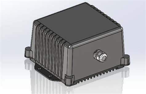 Power Electronics Casing Download Free 3d Model By Saurabh6421 Cad
