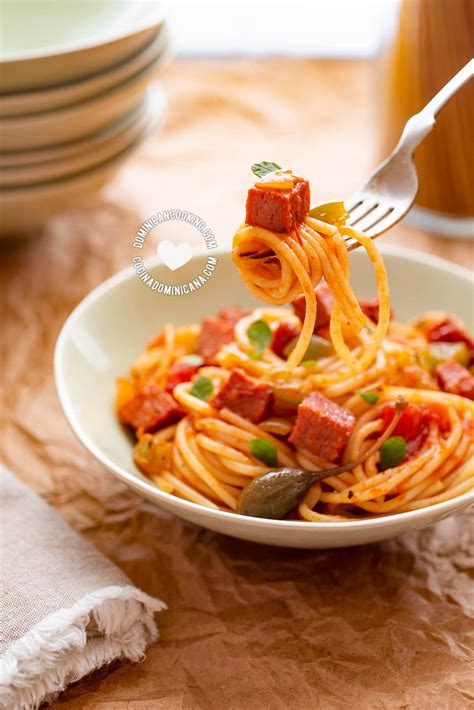 Vegan Dominican Spaghetti At Sam Mcclendon Blog