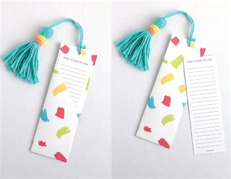 Templates Of Bookmarks