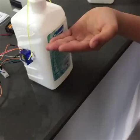 Malik Hesham On Linkedin Arduino Design Handsanitizer