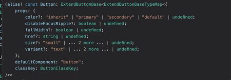 Typescript Button Do Not Accept Custom Component · Issue 16887 · Muimaterial Ui · Github