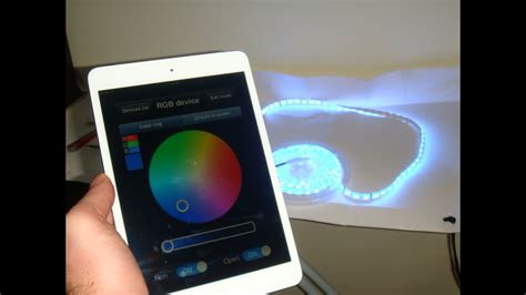 LED WIFI Controller RGB Striplight Instruction How To Controll Striplights With Smartphone Or