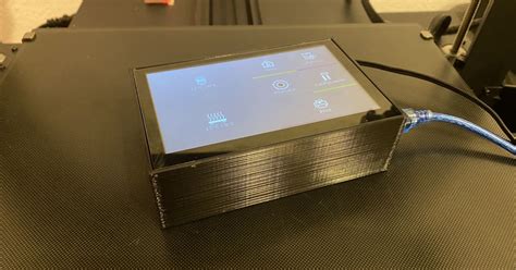 Raspberry Pi Case For 5 Display By Bigtastybacon Download Free Stl Model