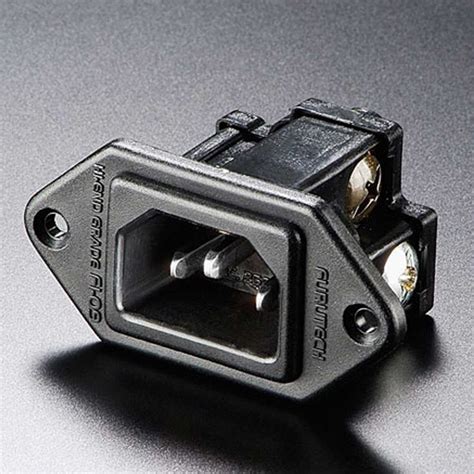 Furutech Fi 09 High Performance Iec Inlets Rhodium Inlet High