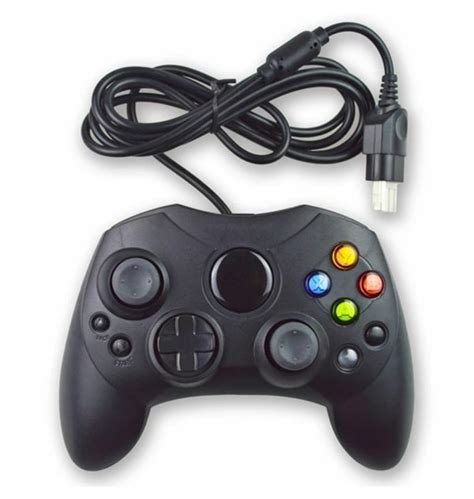 유선 컨트롤러 조이패드 마이크로소프트 오리지널 시스템 게임패드 조이스틱 Xbox 1 세대 컨트롤 게임 액세서 티몬
