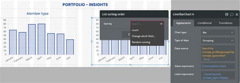 Linebar Chart Sorting Grouped By Order 7 By Another Need Help Bubble Forum