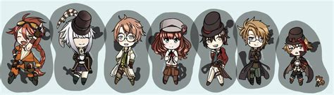 Code Realize Chibis By Animezed On Deviantart