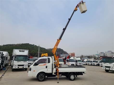 기아 봉고3 고소작업차 1톤 중고트럭 아이트럭