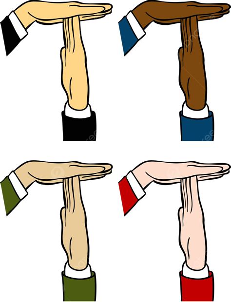 Businessman Timeout Set Businessman Sign Pausing Vector Businessman Sign Pausing Png And