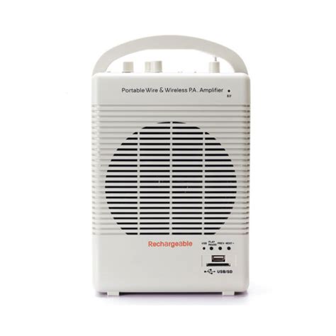 Pp U W Portable Wireless Pa Amplifier With Usb Fm Ly International Electronics Co Ltd