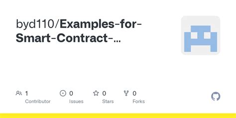 github byd110 examples for smart contract verification