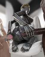 Post Atomic Heart Blender Nottanj Twin Ballerina Robots