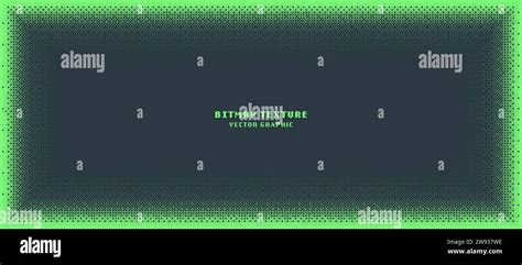 Dither Pattern Bitmap Texture Vector Frame Halftone Gradient