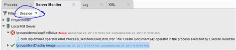 the process logs are empty on rapidminer server after update to 7 3