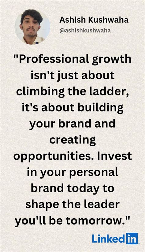 Ashish Kushwaha On Linkedin Personalbranding Professionalgrowth Leadership Careerdevelopment