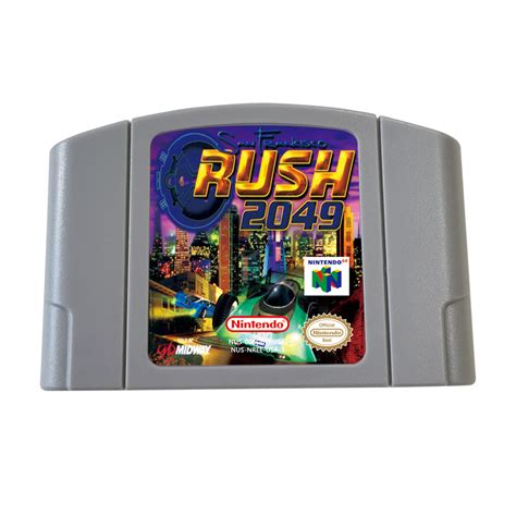 San Francisco Rush 2049 N64 Cartridge For Nintendo 64 Game Console
