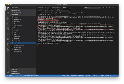 Testing MTA Based App Runtime In VS Code SAP Community
